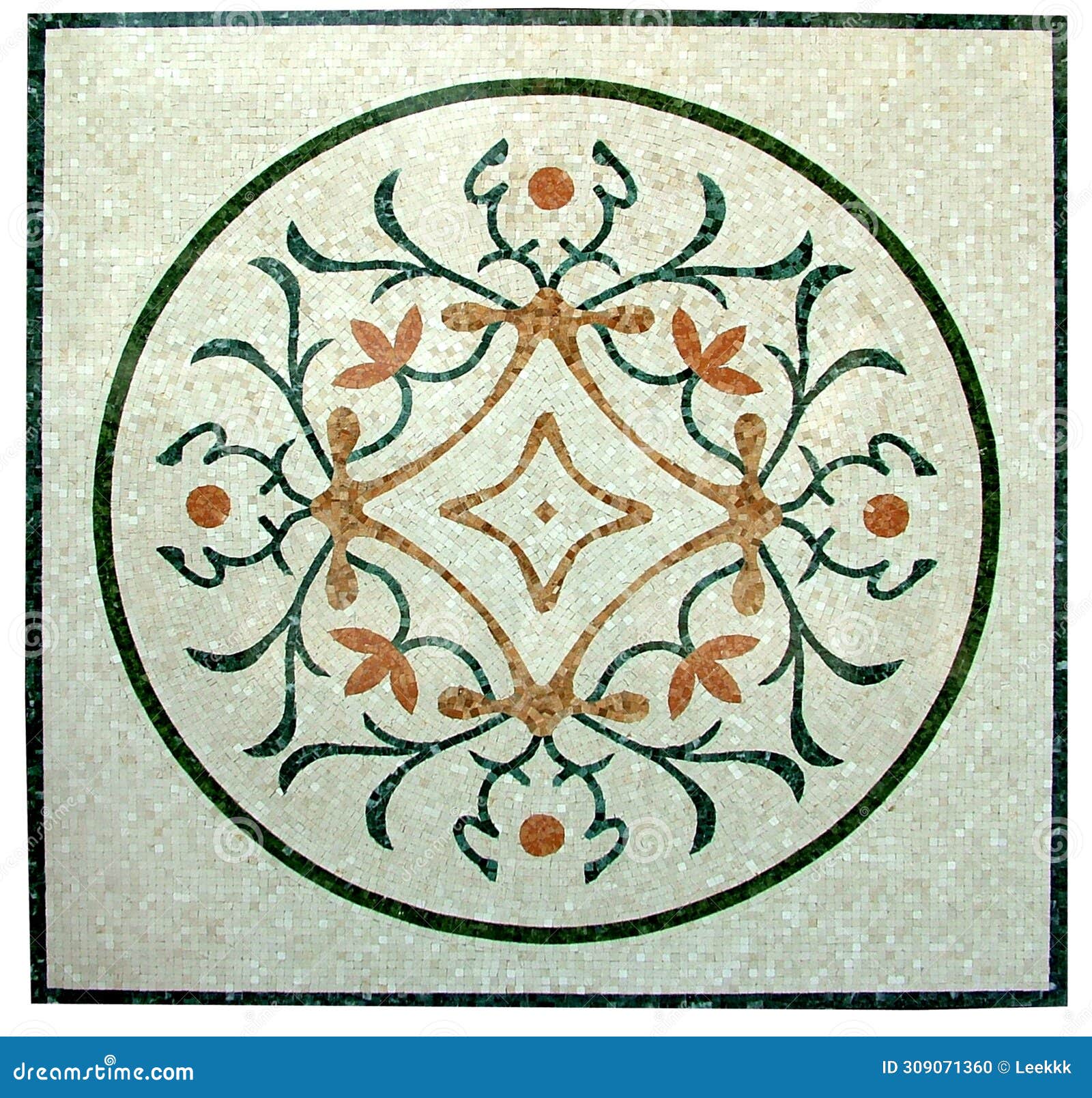 Marble Mosaic Mosaic Square Pattern Stone Craft Stock Photo - Image of ...