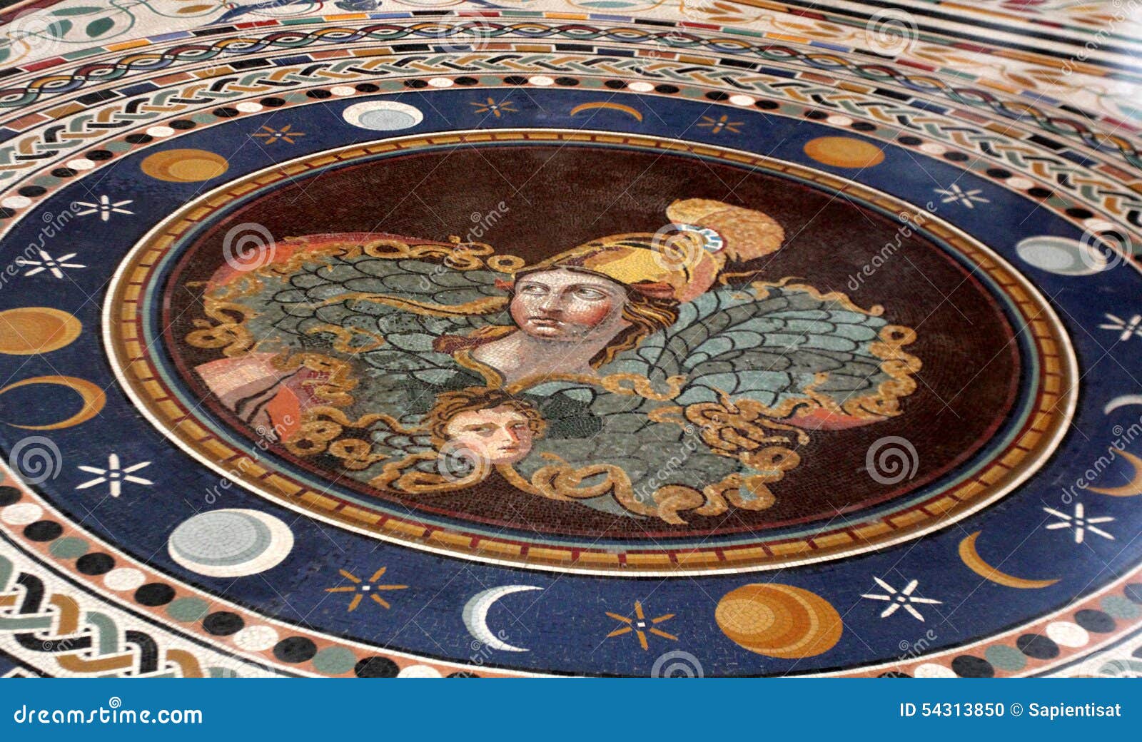 Mosaic Floor in Vatican Museum Editorial Image - Image of floor, piazza ...