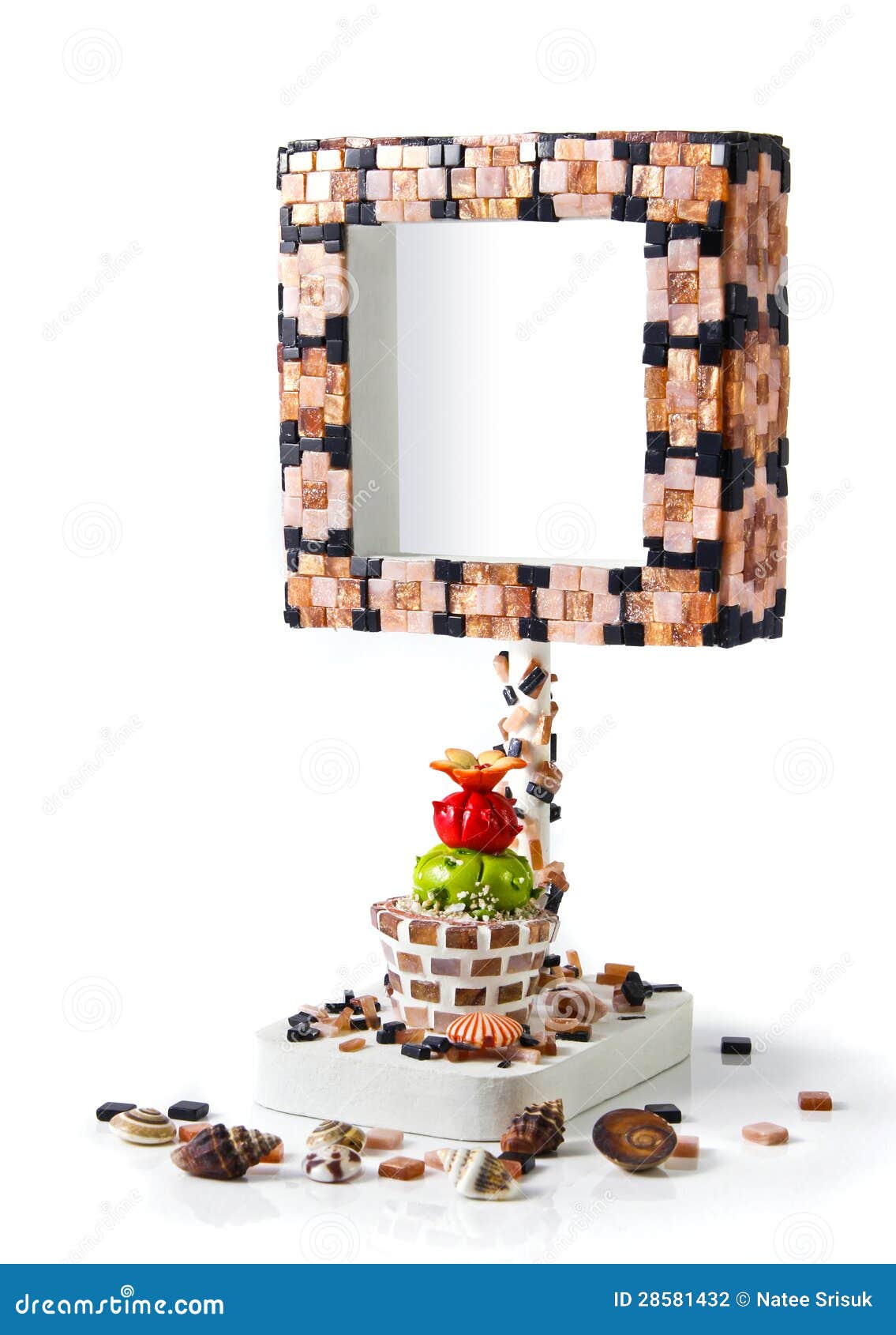 Mosaic frame stock photo. Image of decoration, style - 28581432