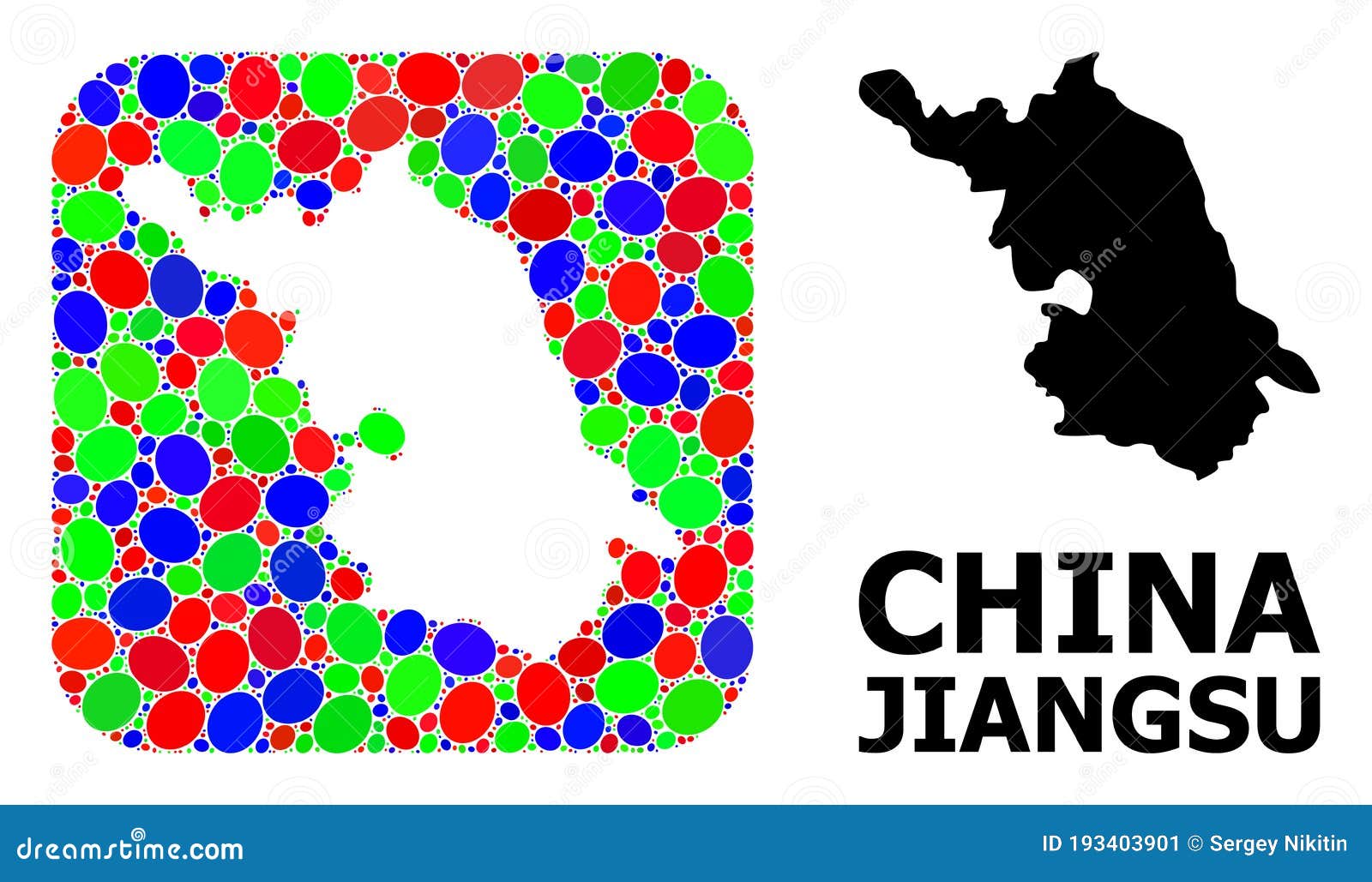 Jiangsu Province Map Vector | CartoonDealer.com #129440001