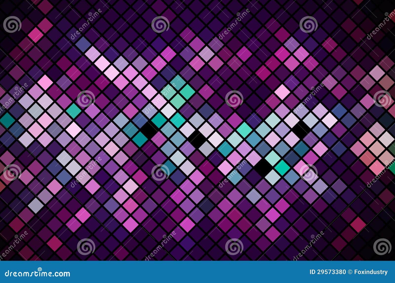 Mosaic Magenta background stock vector. Illustration of line - 29573380