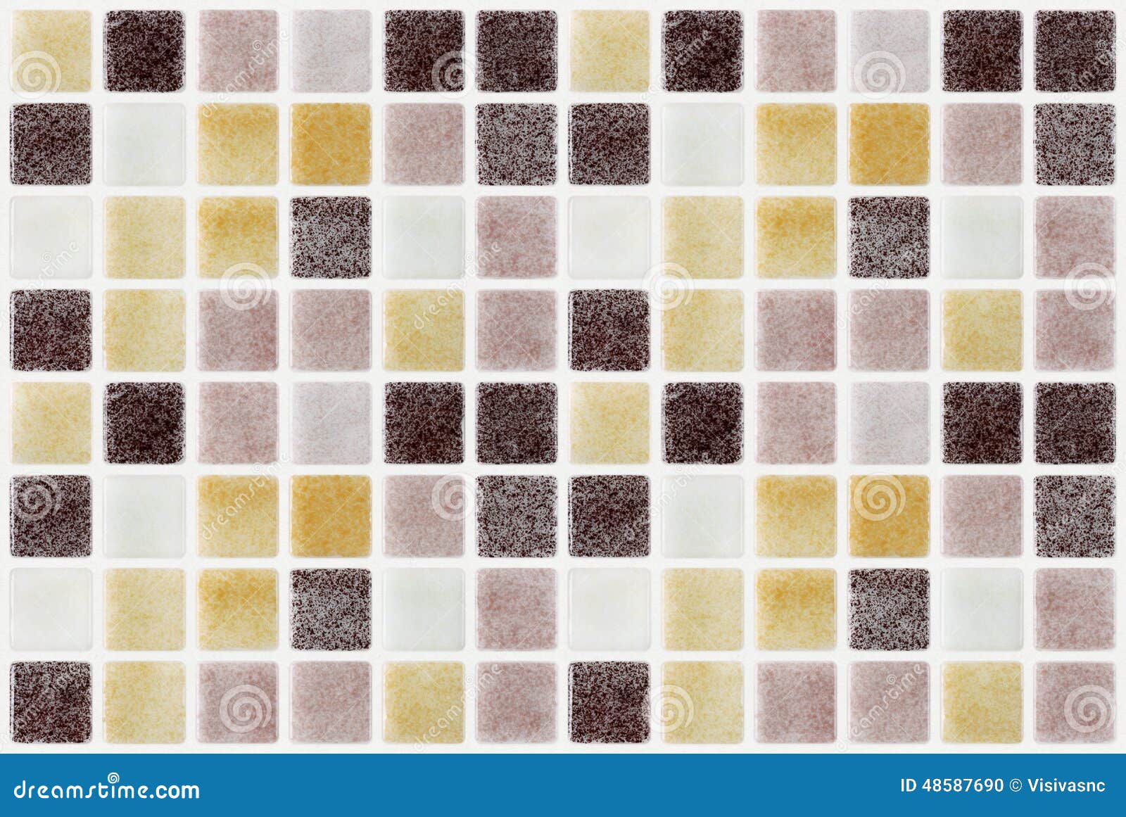Mosaic Marble Tiles Colored Square Stock Photo - Image of detail ...