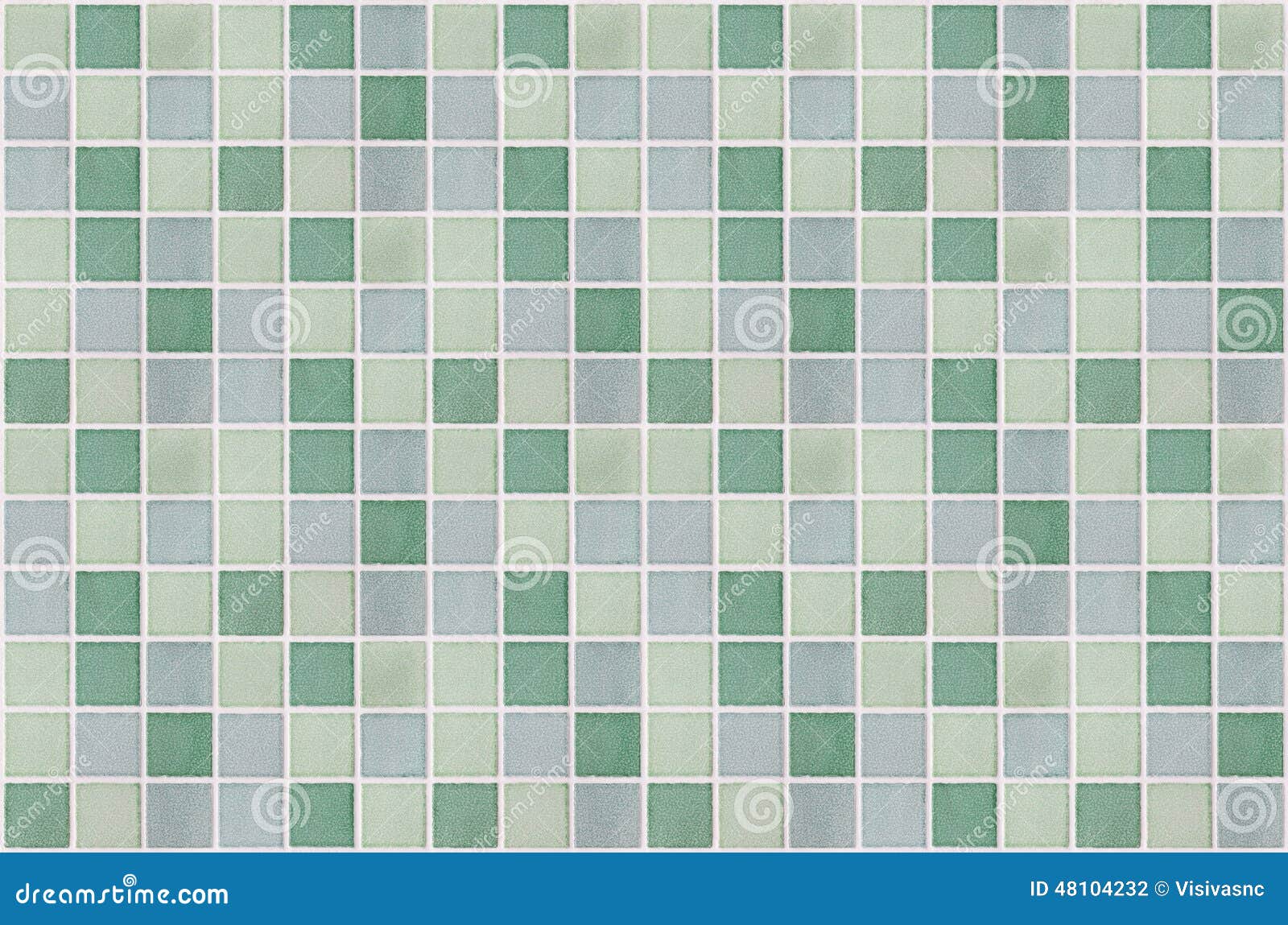 Mosaic Marble Tiles Green Square Stock Photo - Image of grunge, marble ...