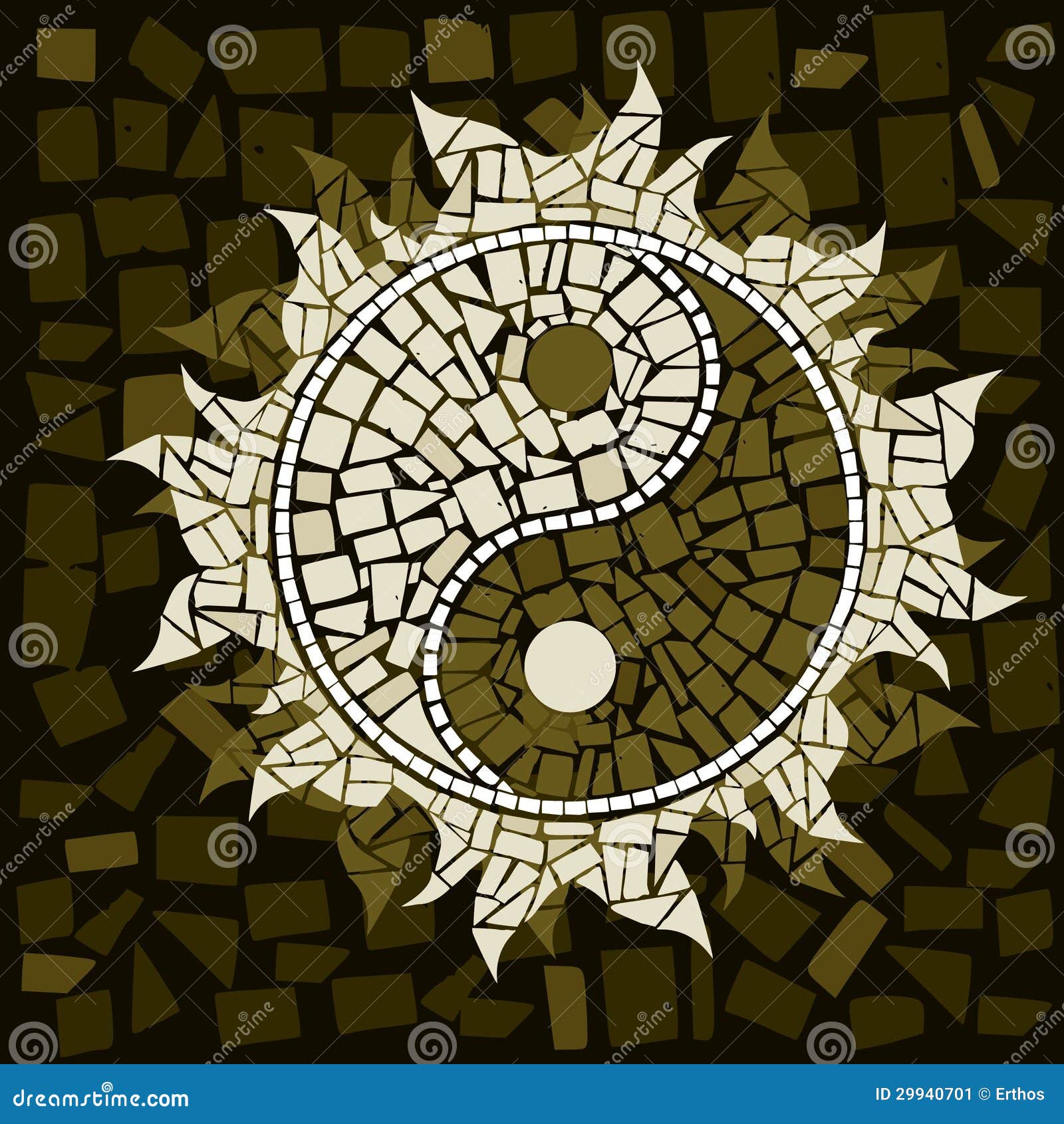 Monada stock illustration. Illustration of pottery, church - 29940701