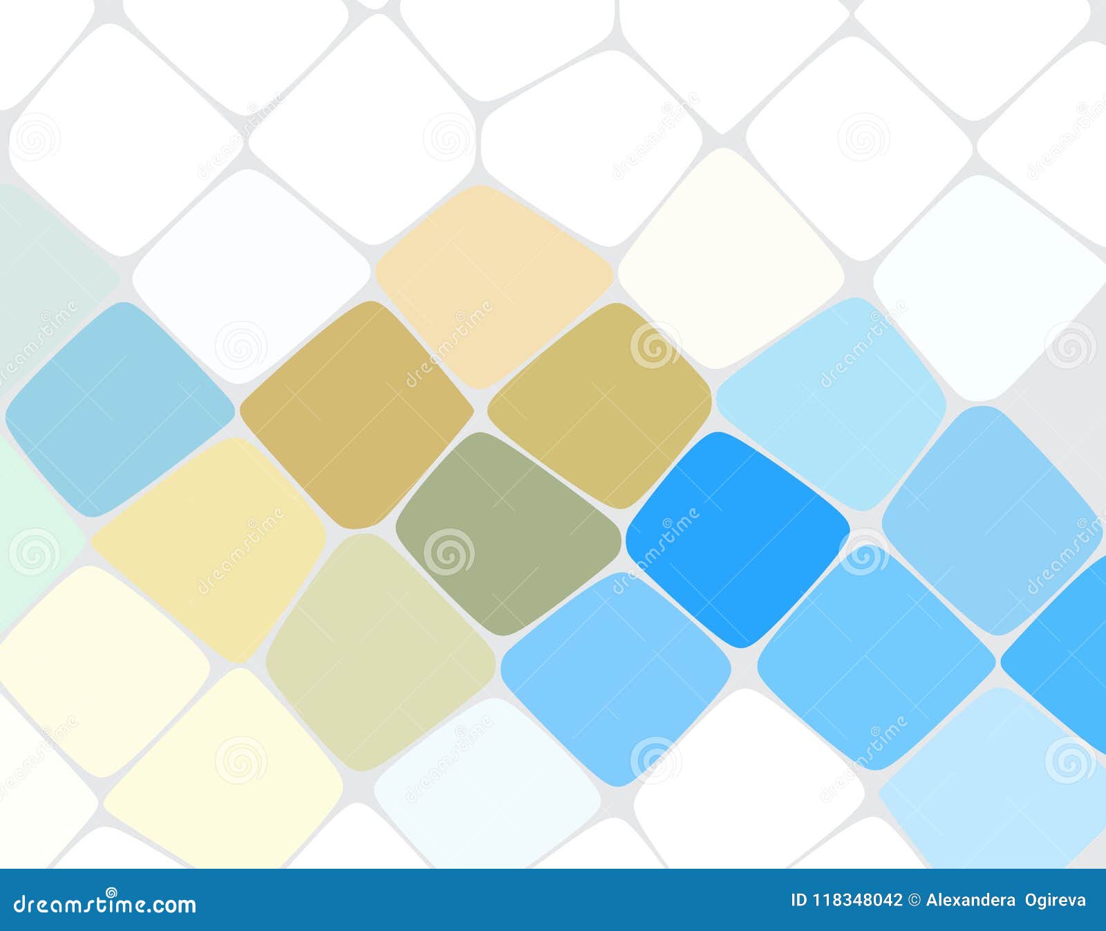 Mosaic Pattern Background. Bright Colorful Tiles with White Gaps ...