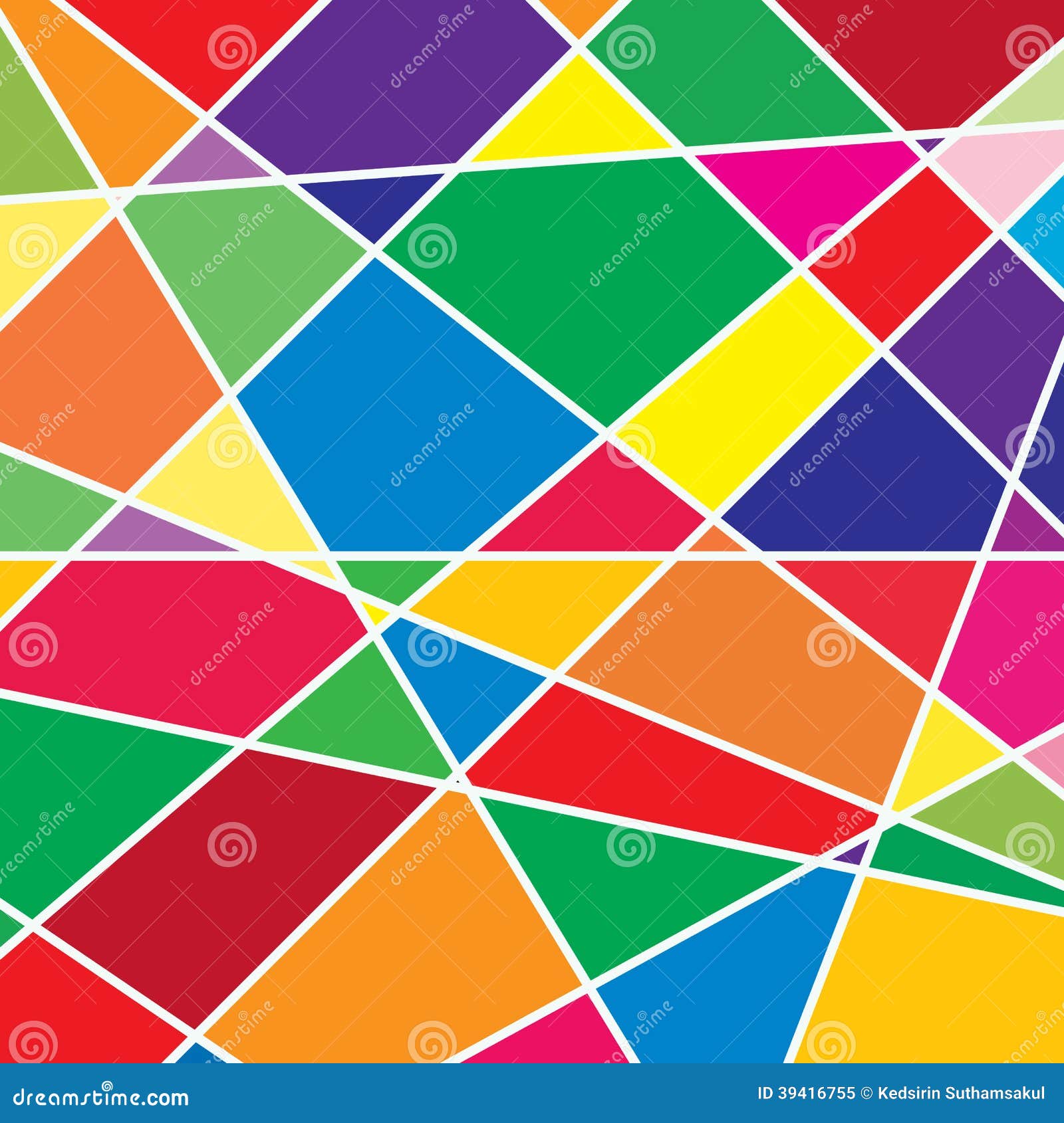 Mosaic pattern vector stock vector. Illustration of vintage - 39416755