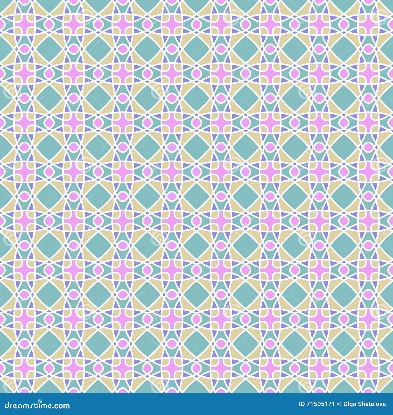 Mosaic pattern stock vector. Illustration of mosaic, fashion - 71505171