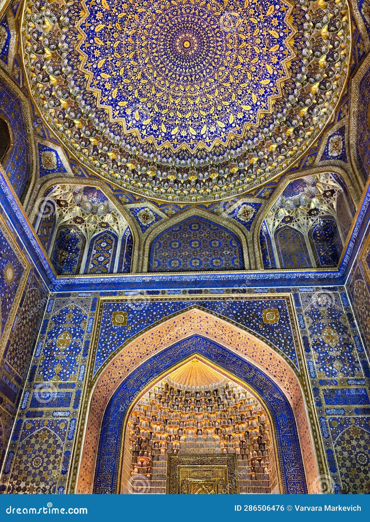 Mosaic Patterns of Uzbekistan Mosques Stock Photo - Image of mosques ...