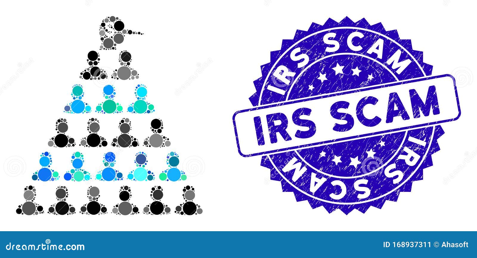 Mosaic Ponzi Pyramid Manager Icon with Scratched Irs Scam Seal Stock ... Mosaic Ponzi Pyramid Manager Icon with Scratched Irs Scam Seal Stock ...