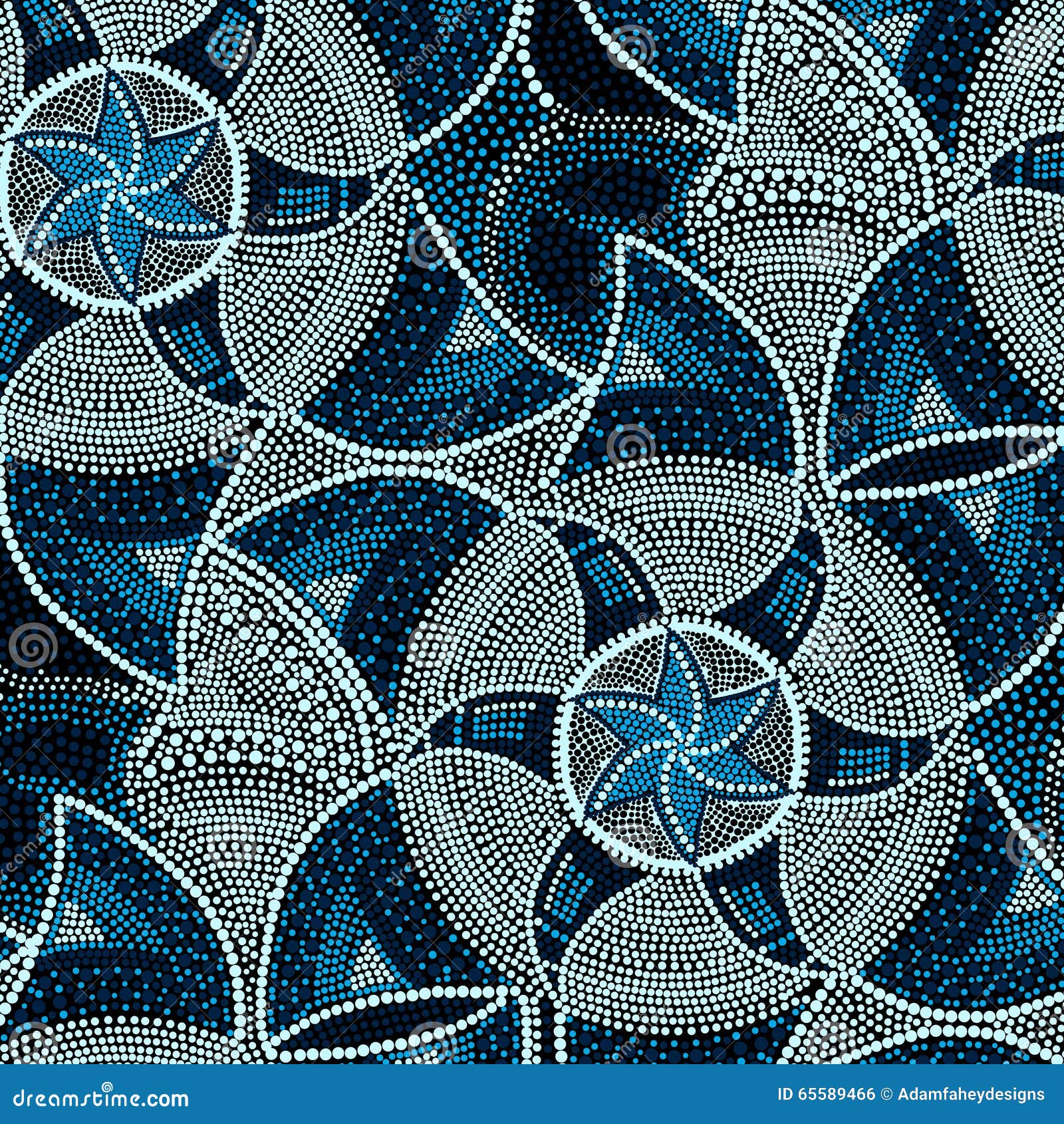 Blue Tiles Arabesque Background, Iranian Mosaic Pattern, Old Fasion ...