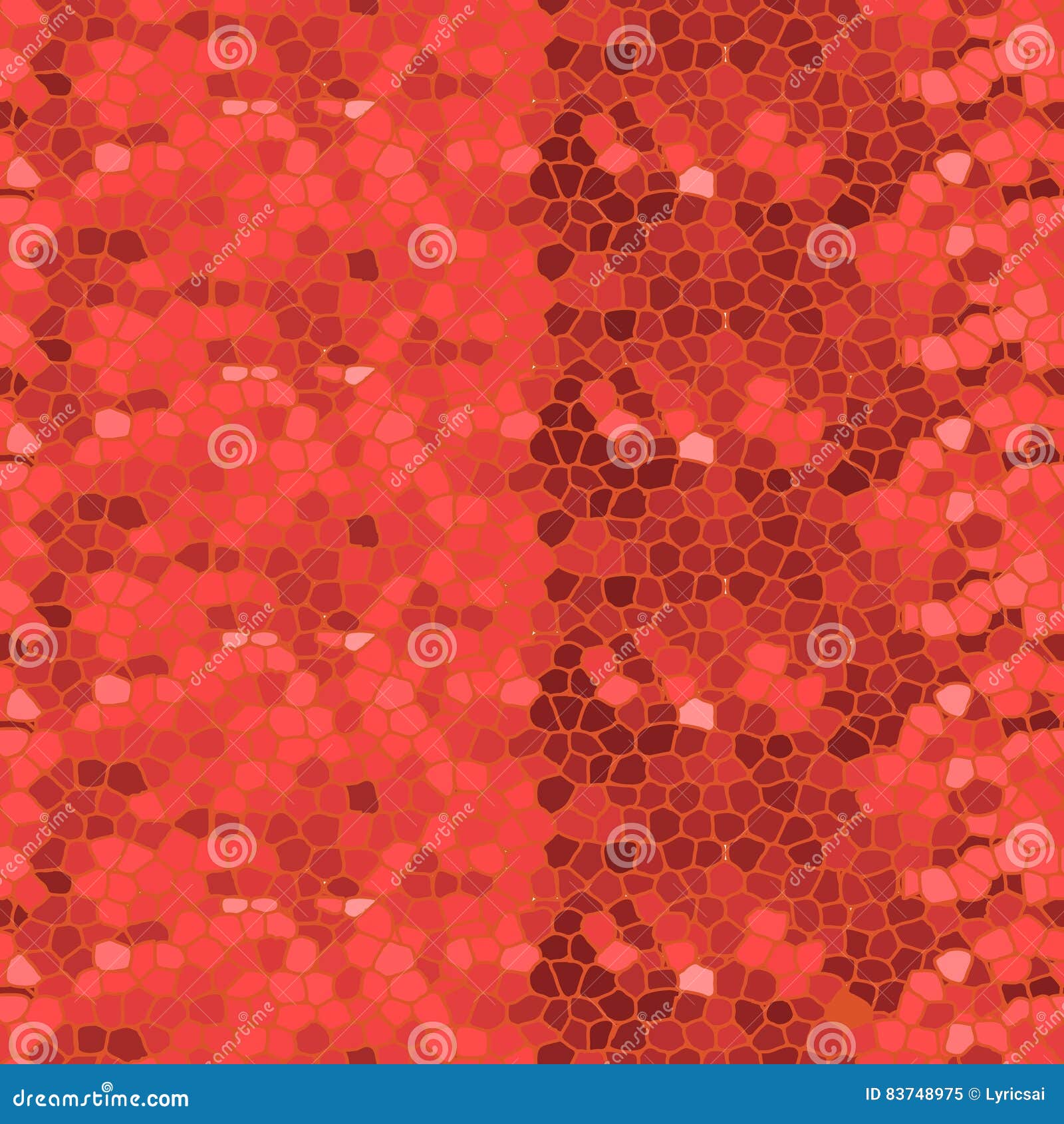 Mosaic seamless pattern stock vector. Illustration of creative - 83748975