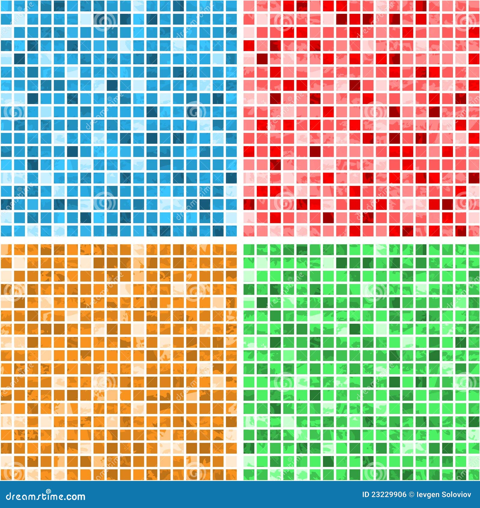 Mosaic textures stock vector. Illustration of illusion - 23229906