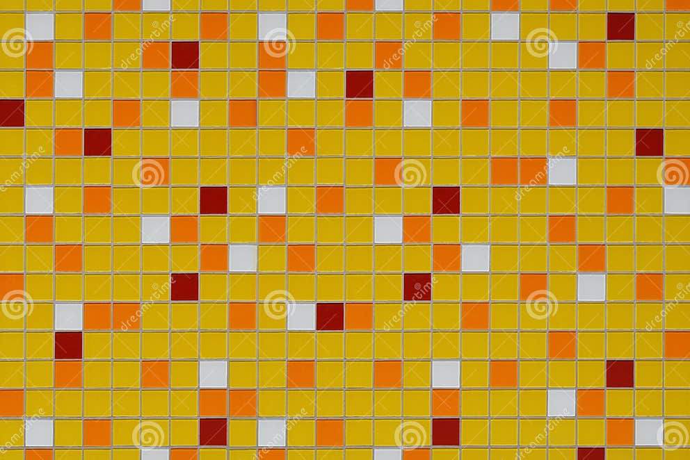 Mosaic Tile Background with Abstract Random Pattern Stock Image - Image ...