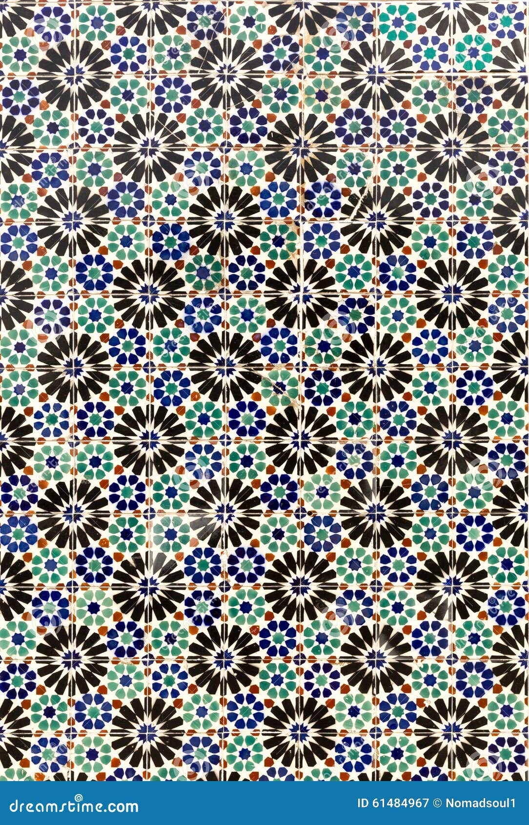 Mosaic tile pattern stock image. Image of collection - 61484967