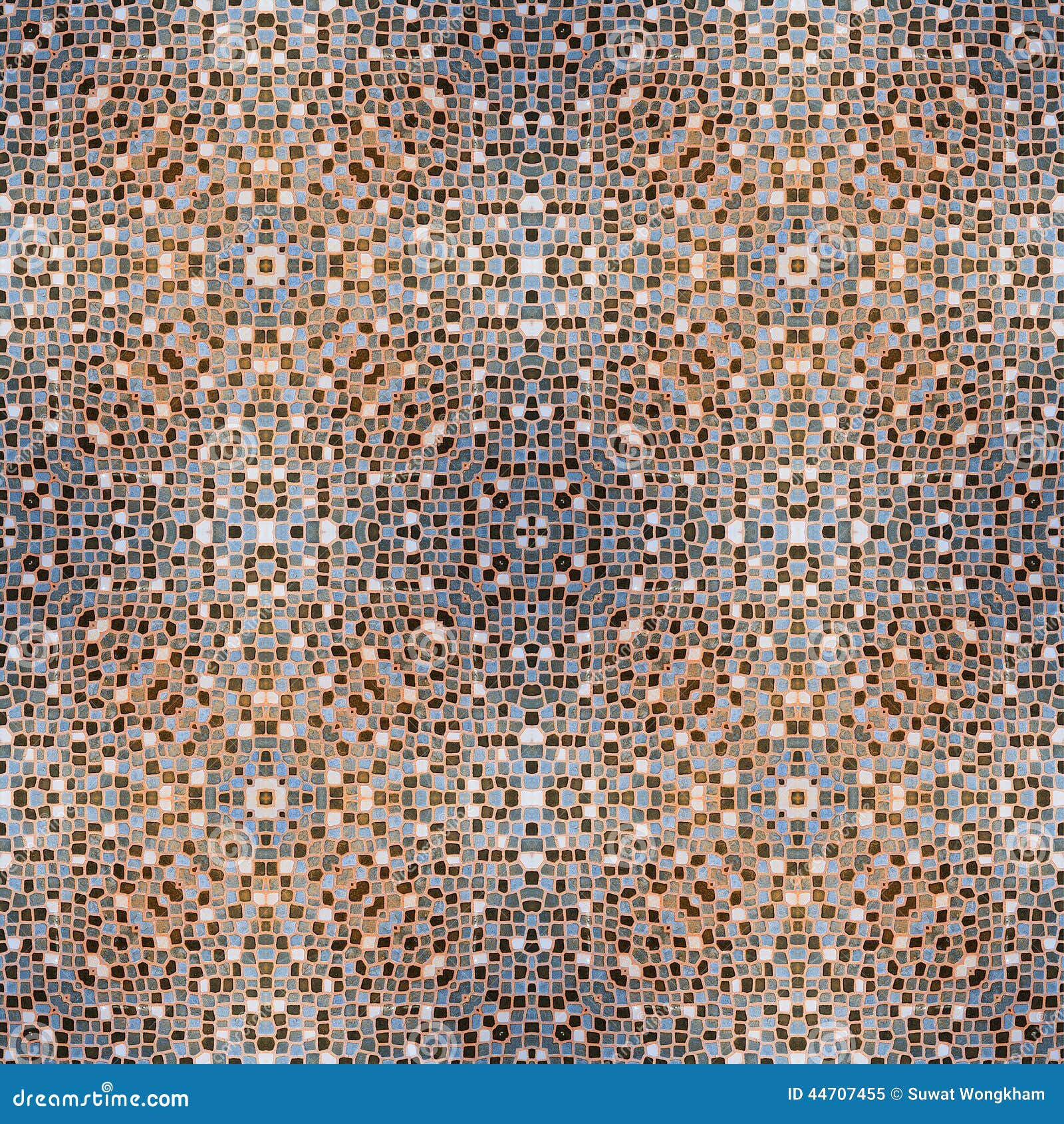 Mosaic Tiles in Burgundy Colour Stock Image - Image of decorative ...