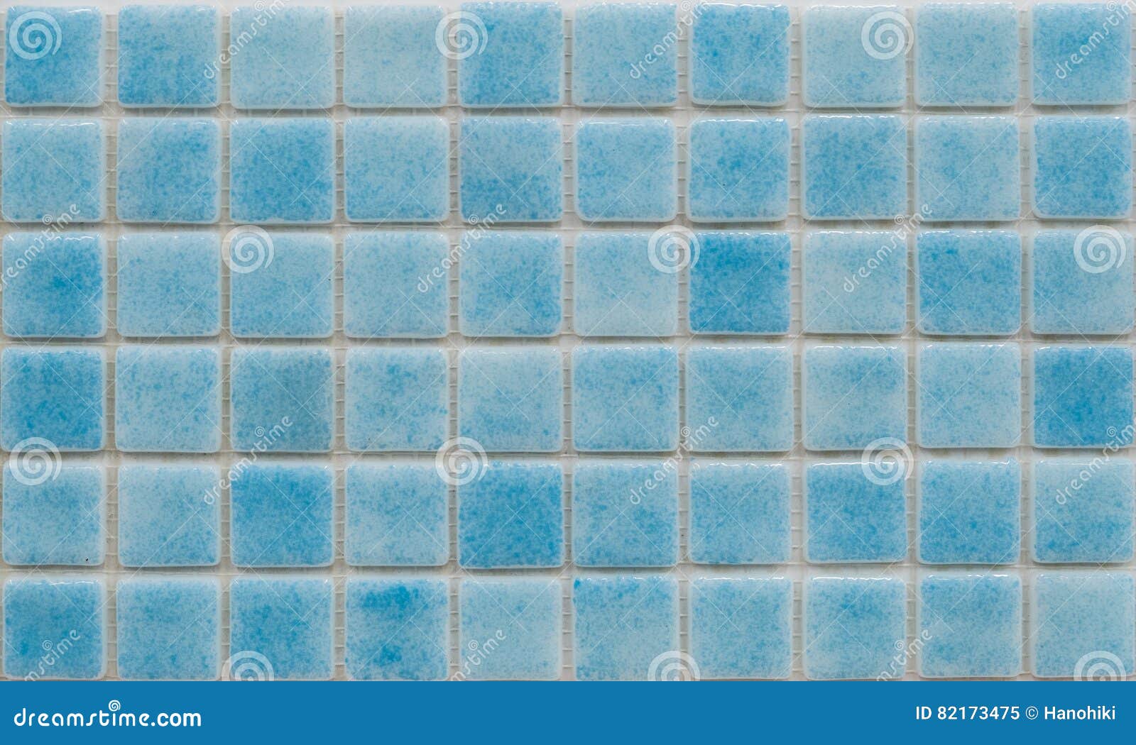 Mosaic Tiles Closeup , Blue Pool Tiles Macro Stock Image - Image of ...