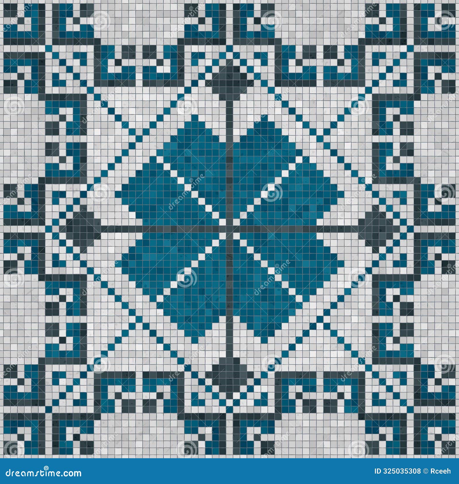 Mosaic Tiles Vector Background 41 Stock Illustration - Illustration of ...