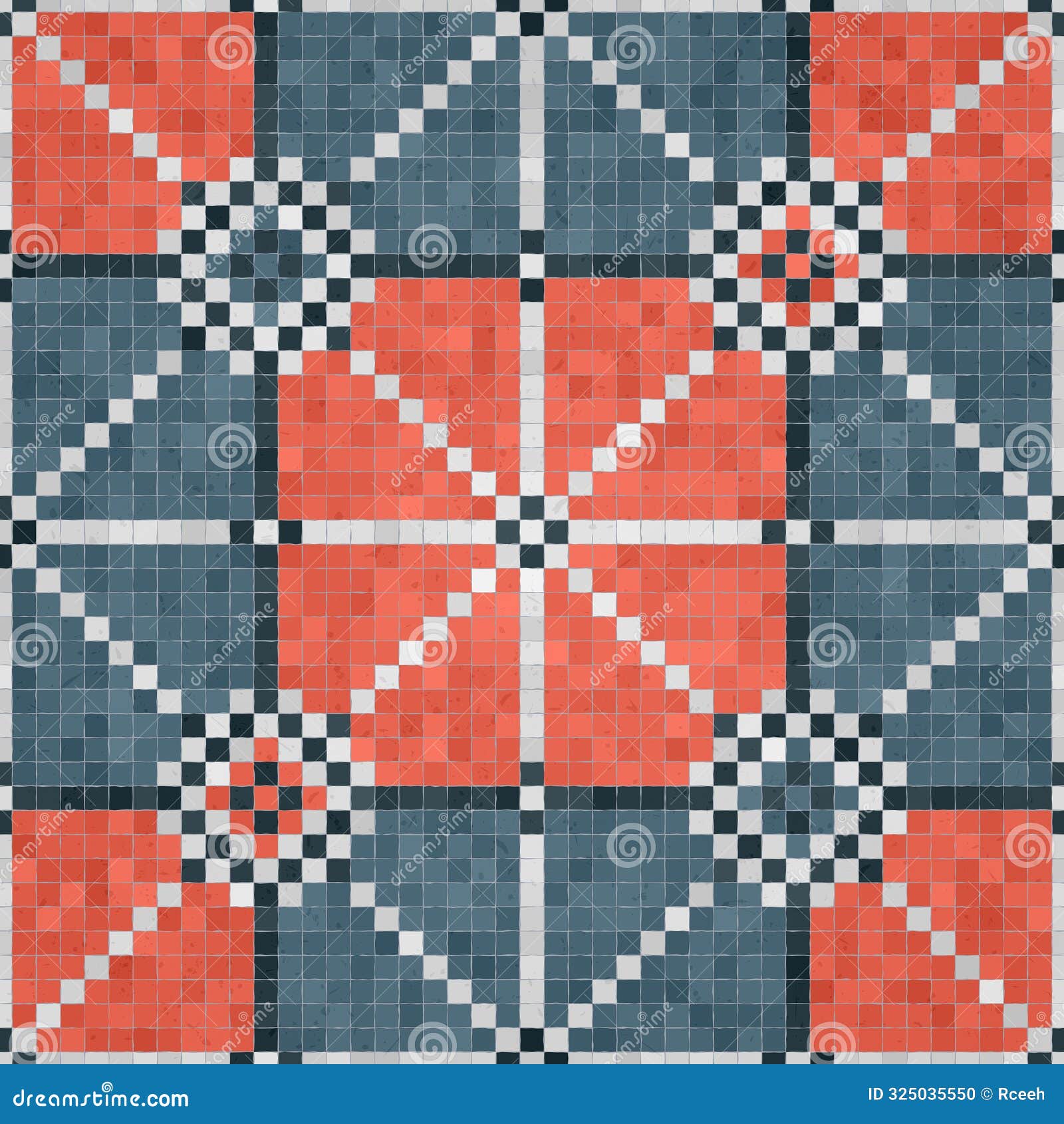 Mosaic Tiles Vector Background 56 Stock Illustration - Illustration of ...