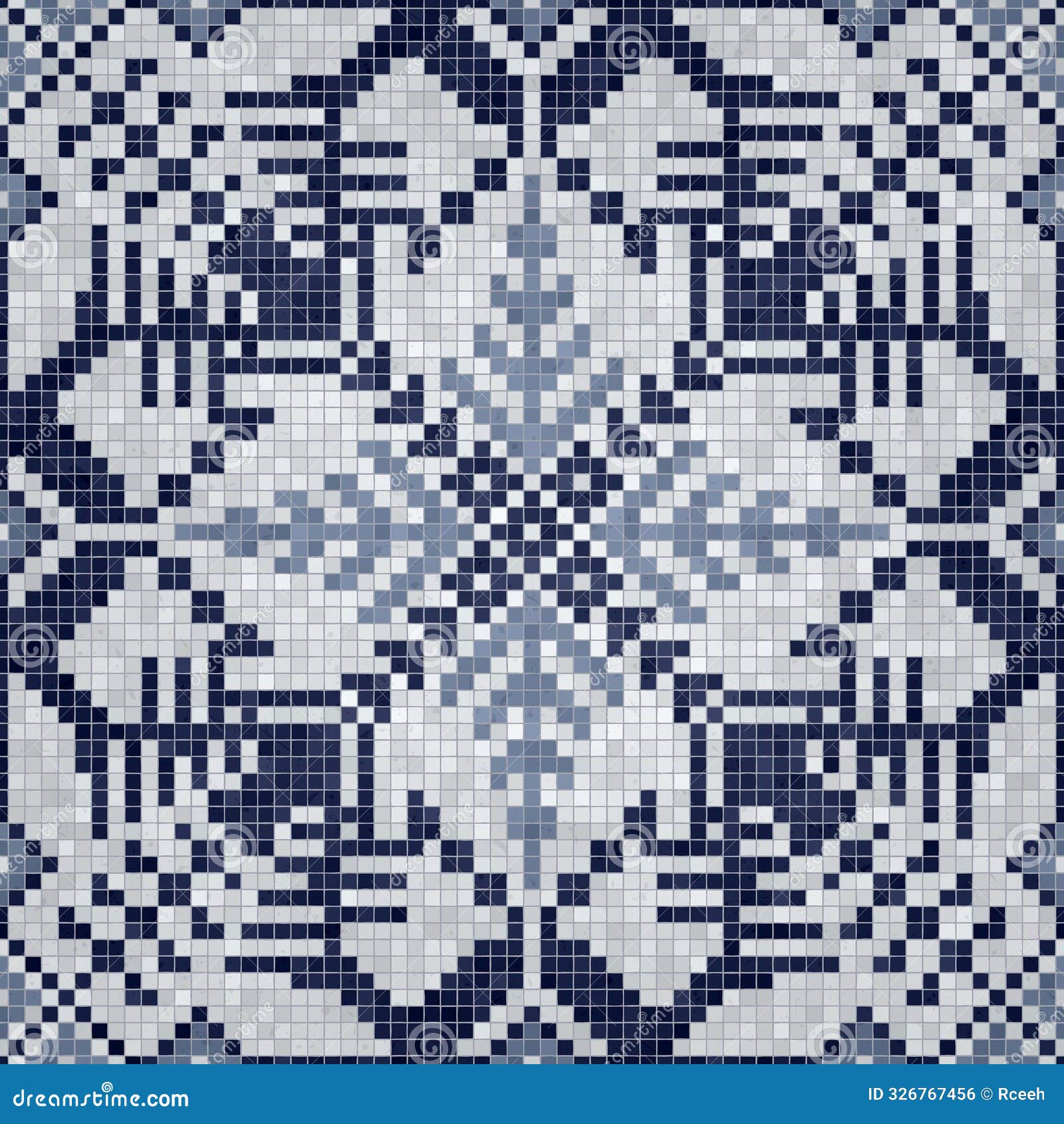 Mosaic Tiles Vector Background 119 Stock Illustration - Illustration of ...