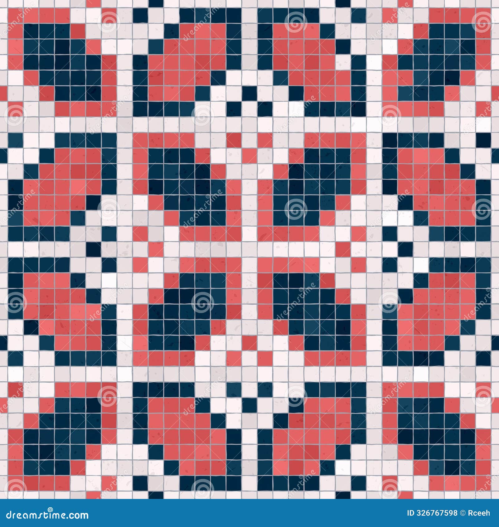 Mosaic Tiles Vector Background 126 Stock Illustration - Illustration of ...