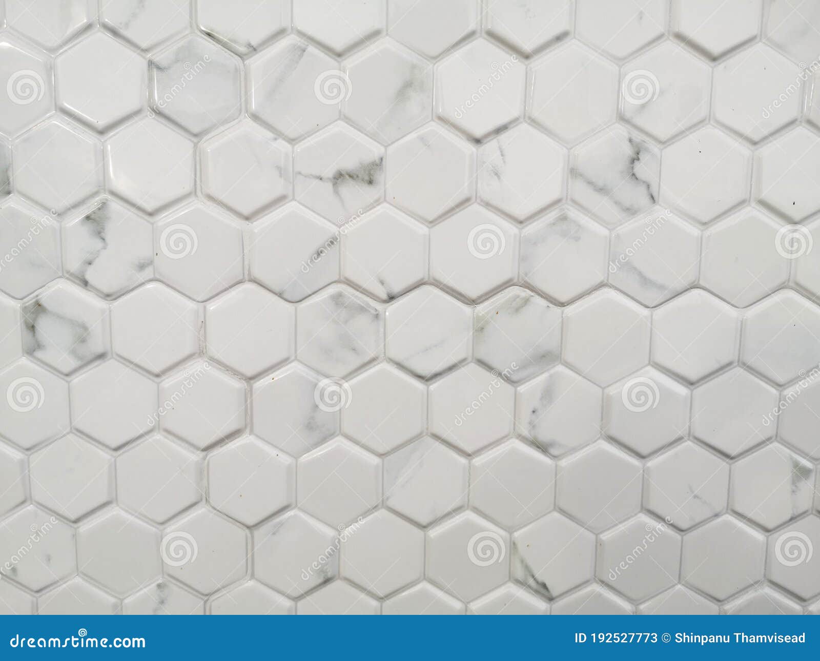 Mosaic Wall Blocks for Pattern and Background.Six-Sided Tiles ...