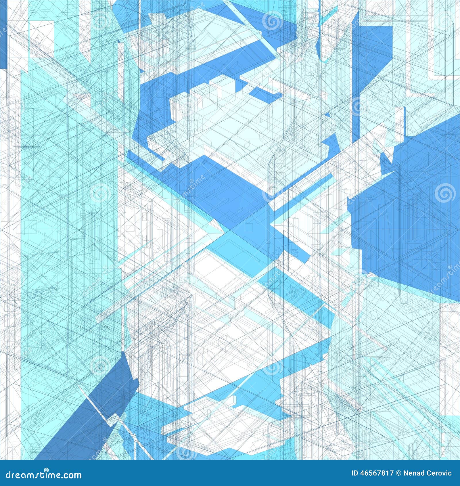 Mosaic Wire Net Structure Vector Stock Vector - Illustration of ...