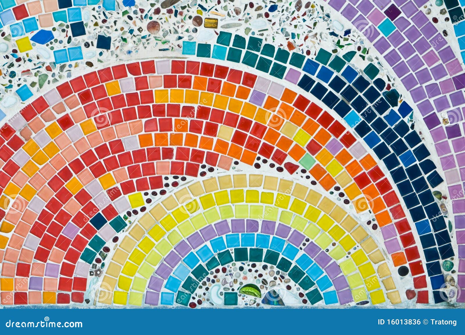 Mosaico colorido foto de archivo. Imagen de hermoso, marco - 16013836