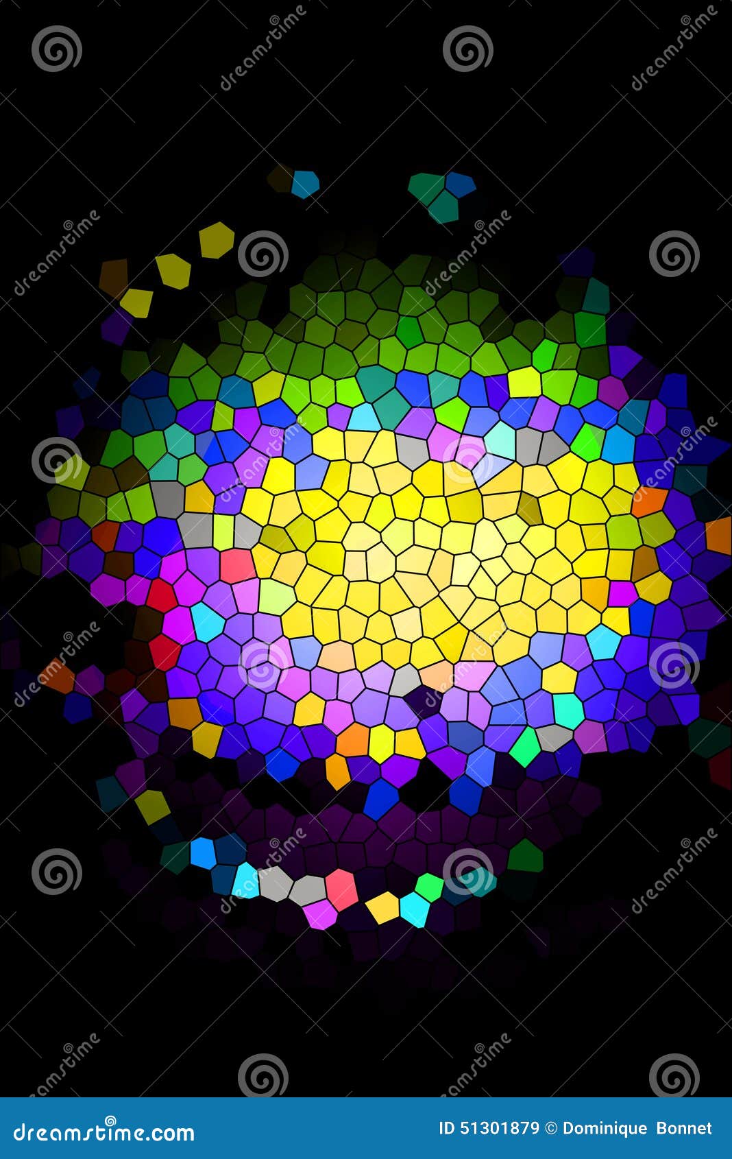 Mosaico colorido #3 imagen de archivo. Imagen de espectro - 51301879