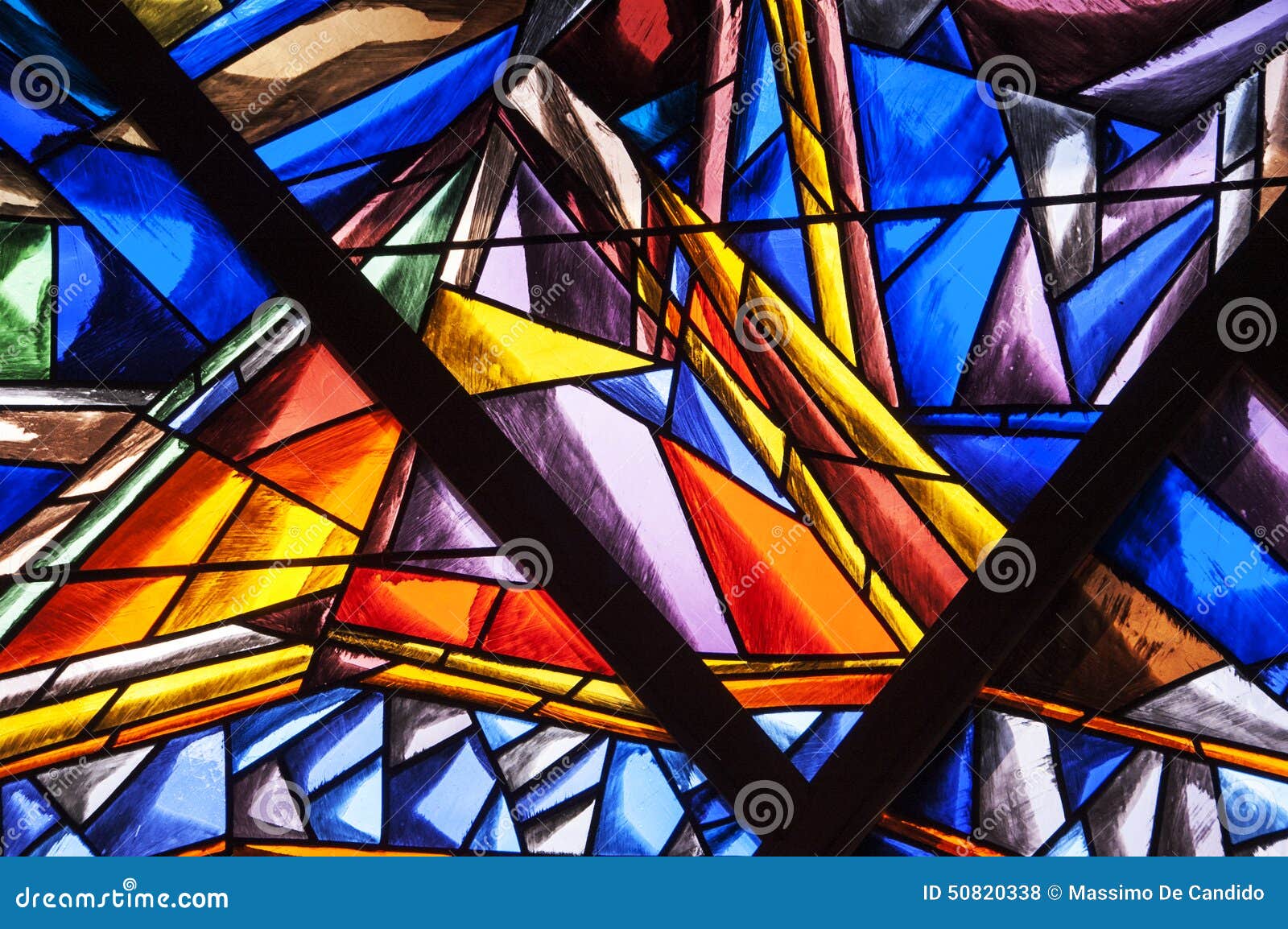 Mosaico de vidro colorido foto de stock. Imagem de arquitetura - 50820338