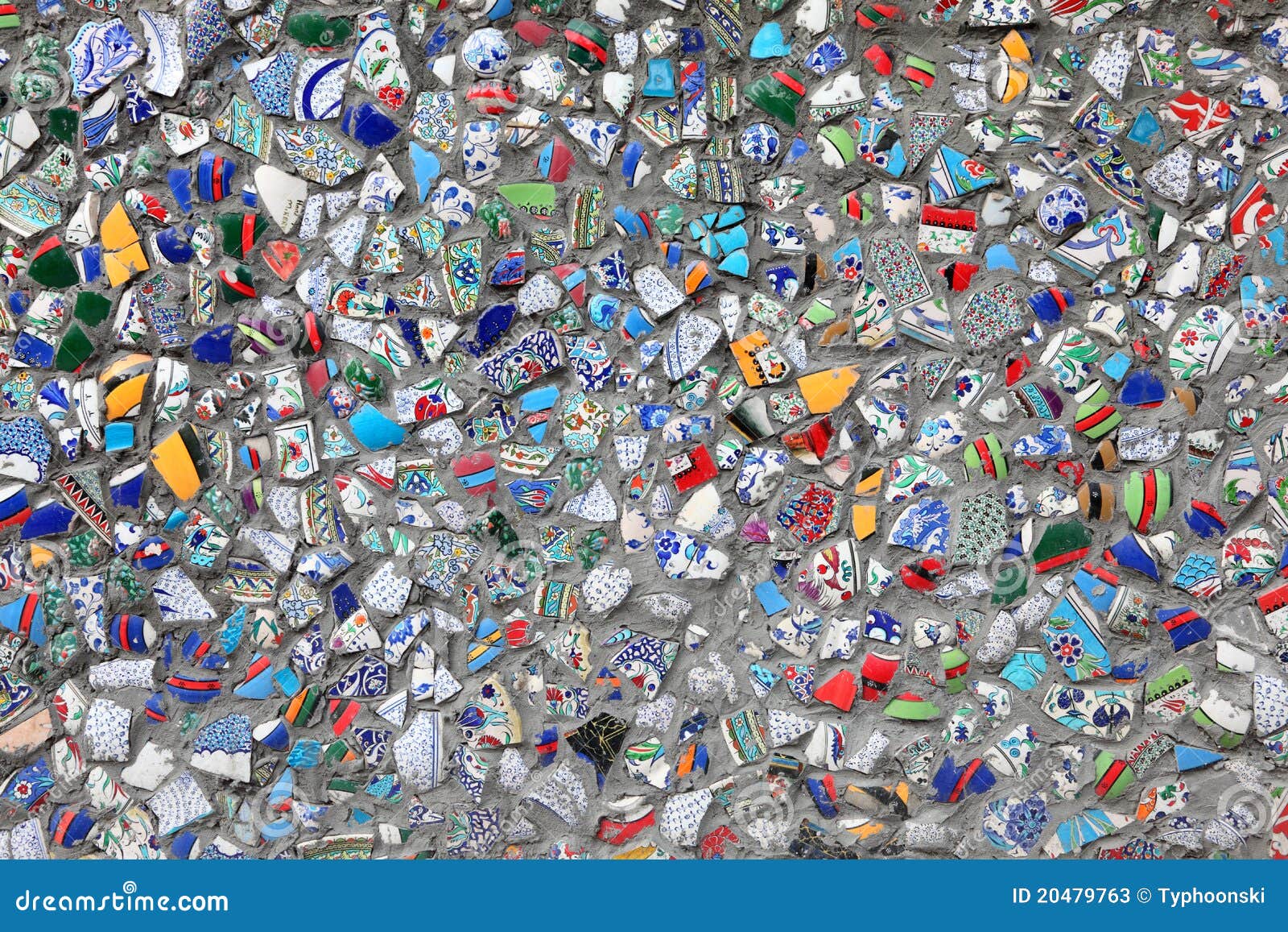 Mosaico De Vidro Quebrado Colorido Imagem de Stock - Imagem de exterior ...