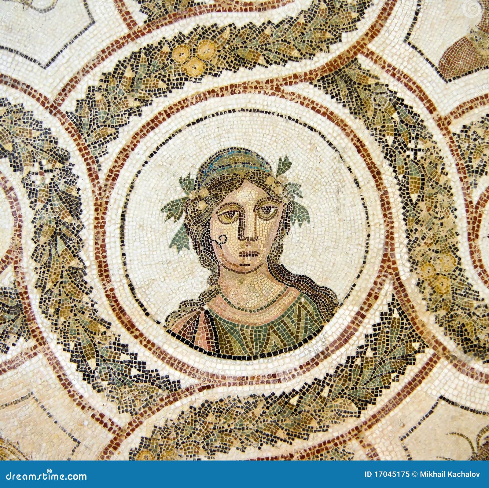Mosaicos romanos imagem de stock. Imagem de arte, cultura - 17045175