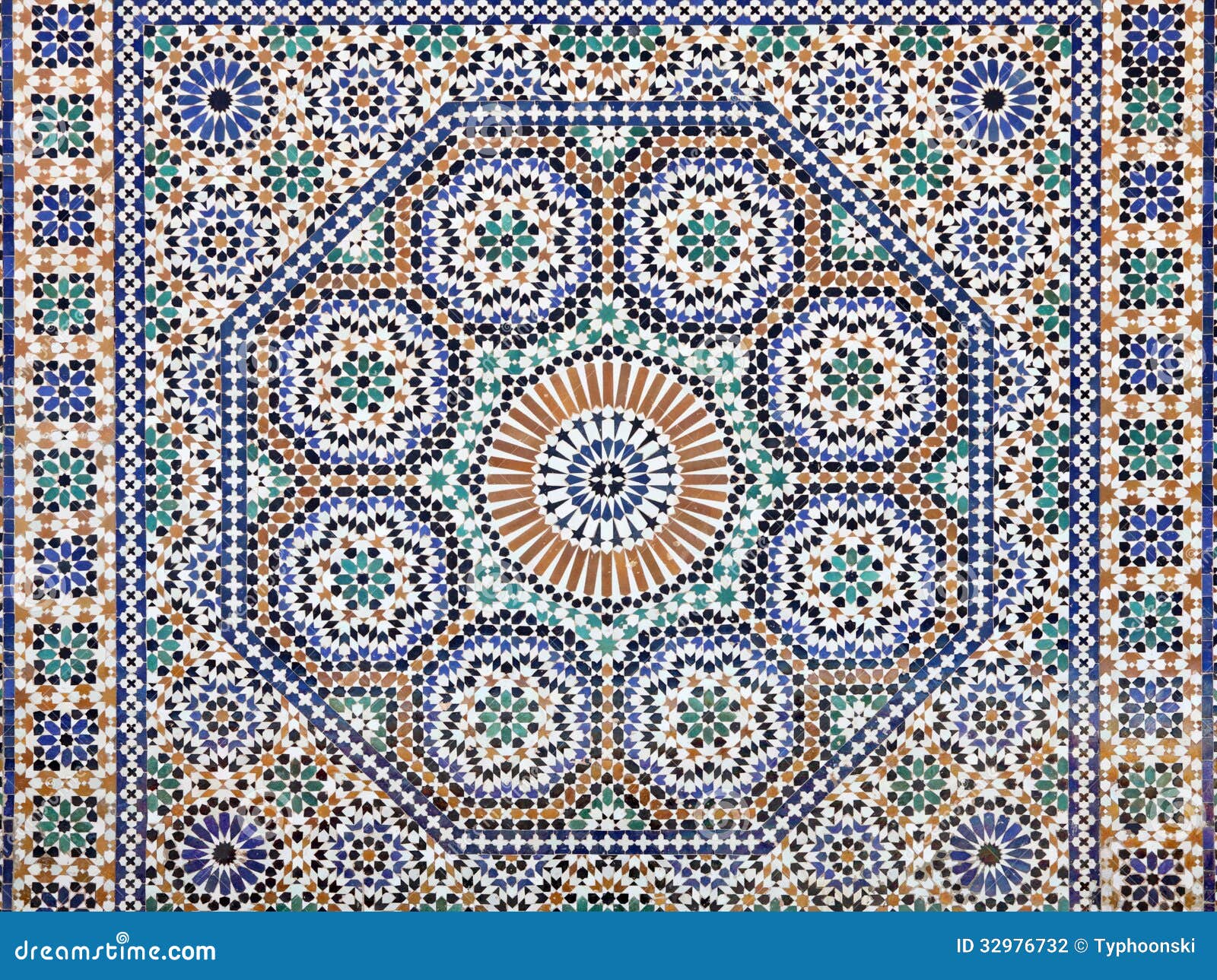 Mosaïque Orientale Photographie stock - Image: 32976732