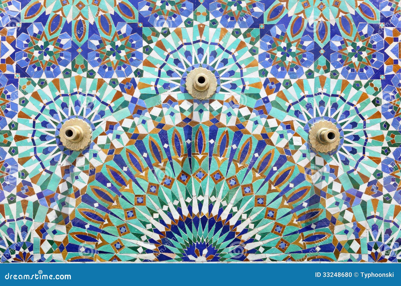 Mosaïque Orientale Photo stock - Image: 33248680