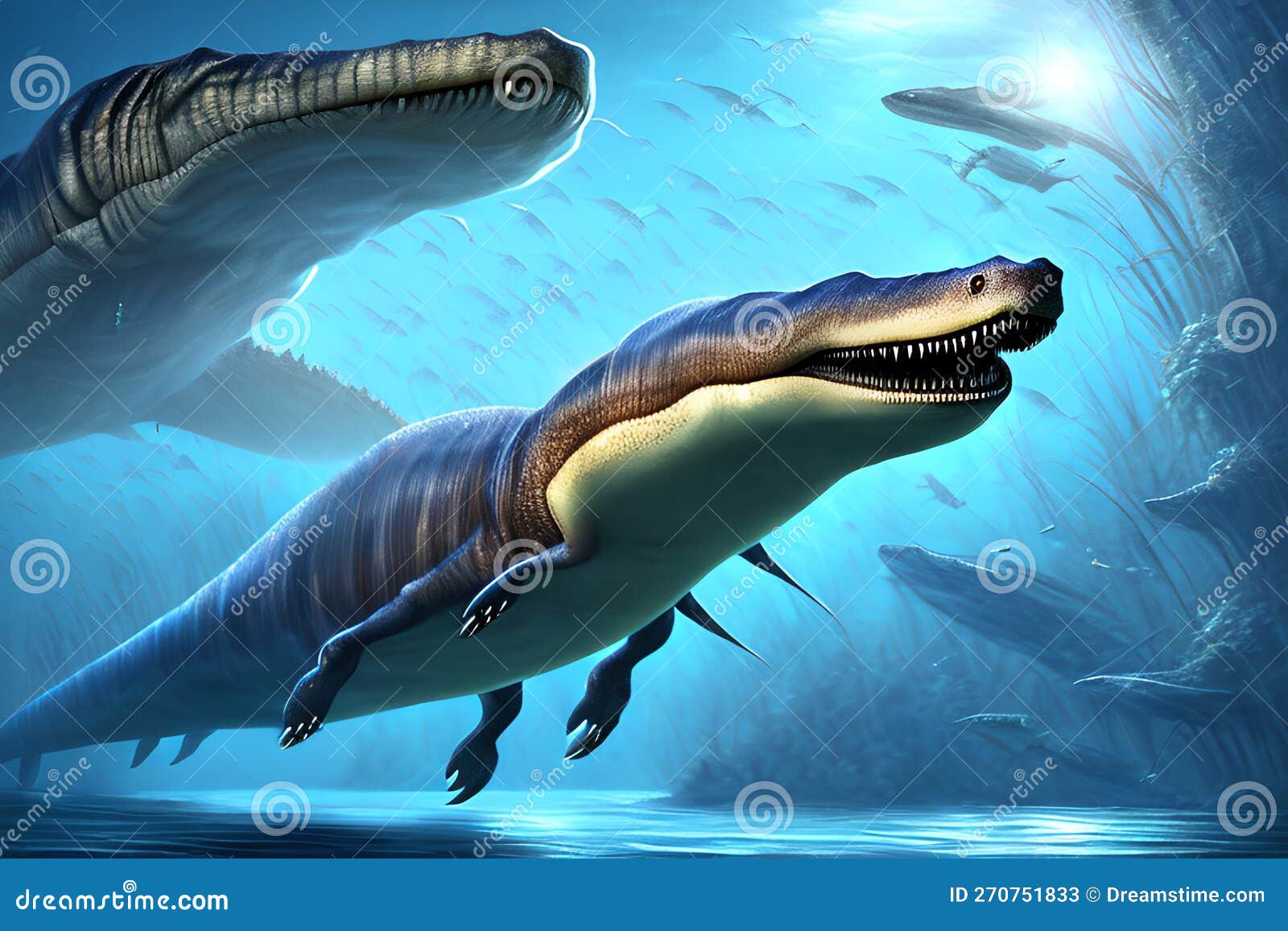 Mosasaurus Dinosaur