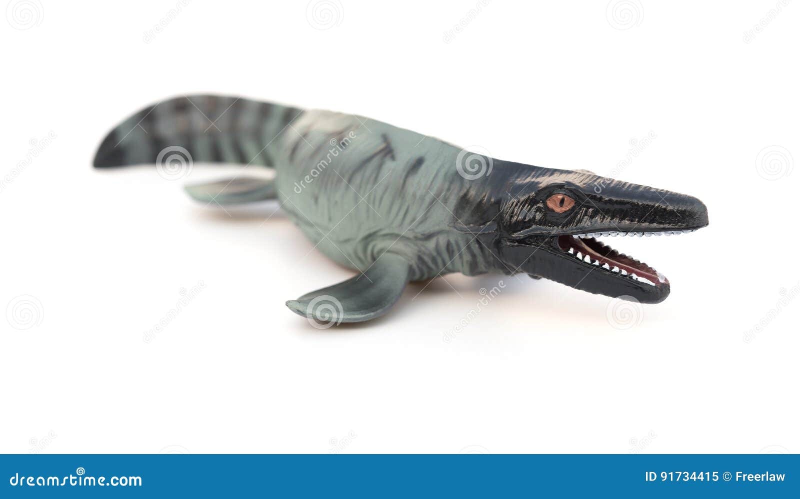 Mosasaurus leksak fotografering för bildbyråer. Bild av fara - 91734415