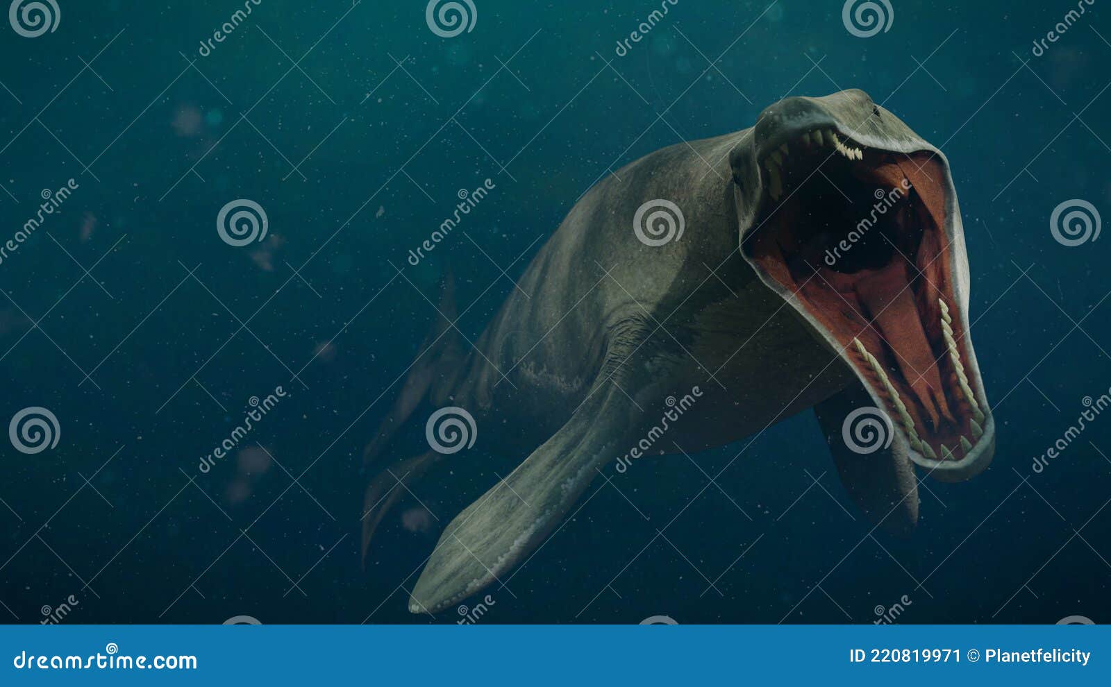 Mosasaurus, Oceanic Lizard, Extinct Mosasaur between 70 and 66 Million ...