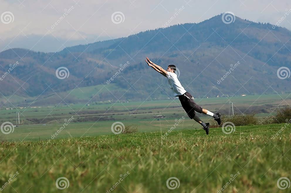 Mosca do homem foto de stock. Imagem de macho, pés, atrativo - 709454