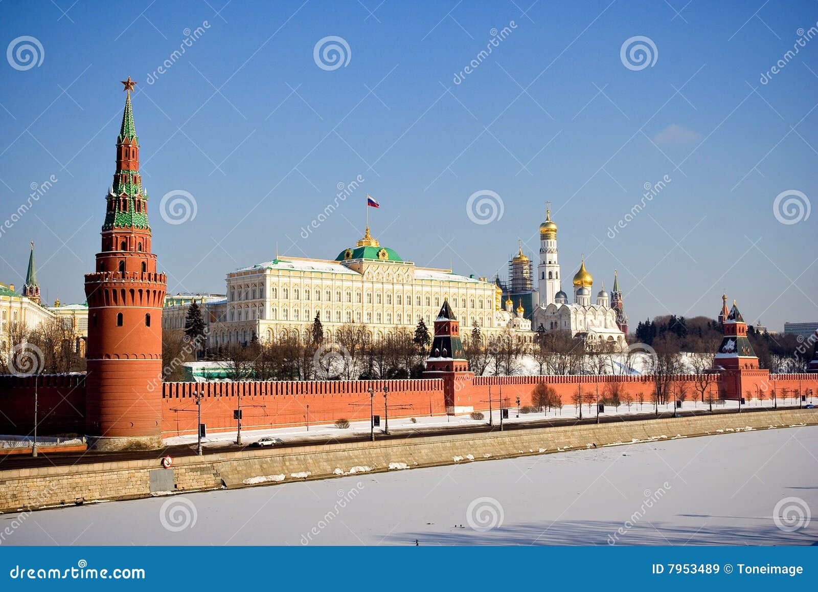 Mosca, Russia immagine stock. Immagine di mattone, mosca - 7953489