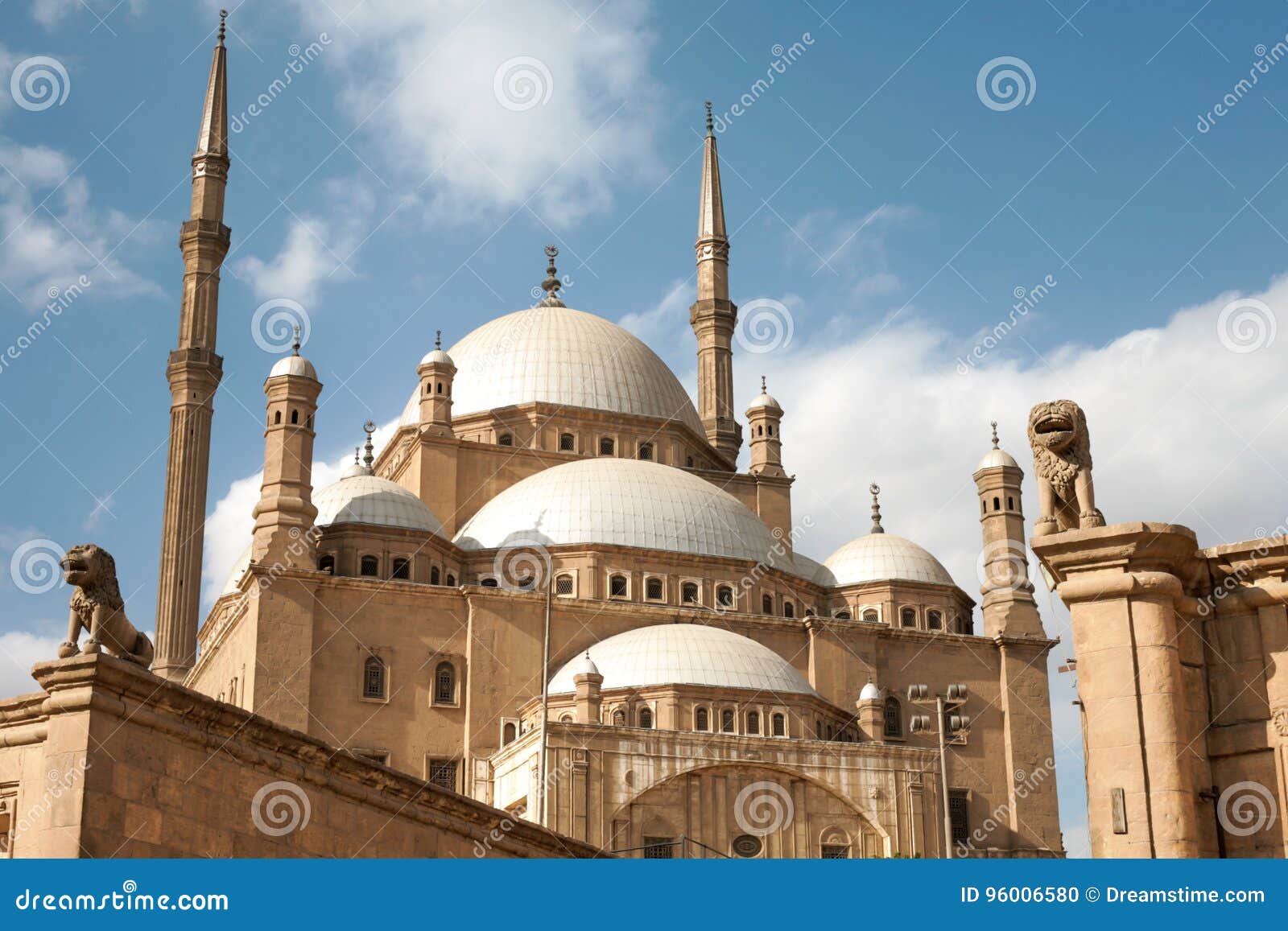 Moschea di Alabastro stock photo. Image of muhammad, archtechture ...