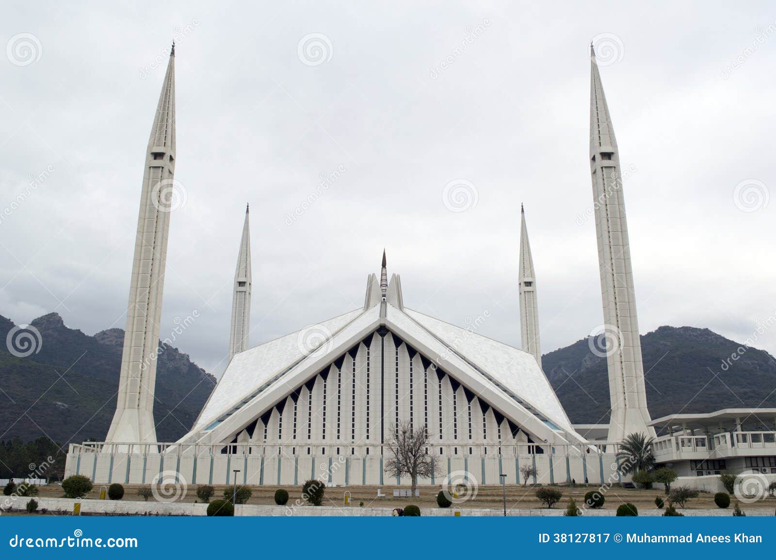 Moschea Islamabad Di Faisal Immagine Stock - Immagine di capitale ...