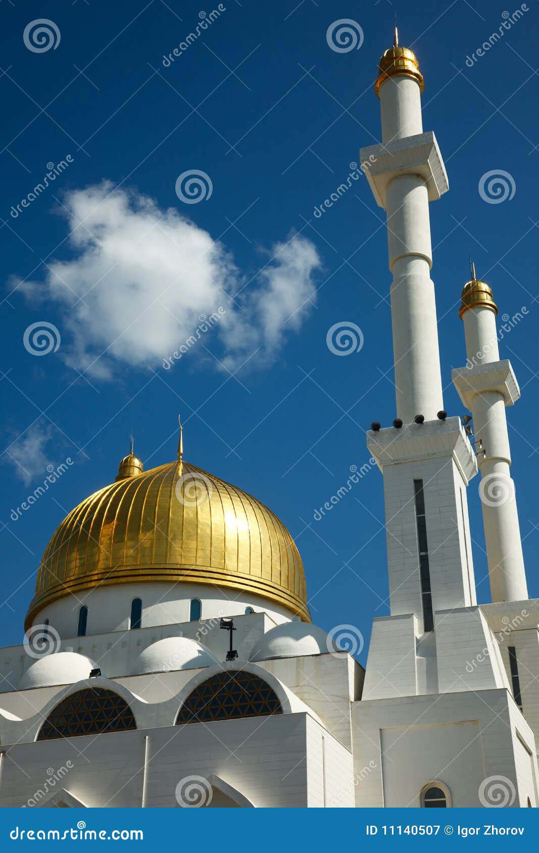 Moschee. stockbild. Bild von aufsatz, moschee, islam - 11140507