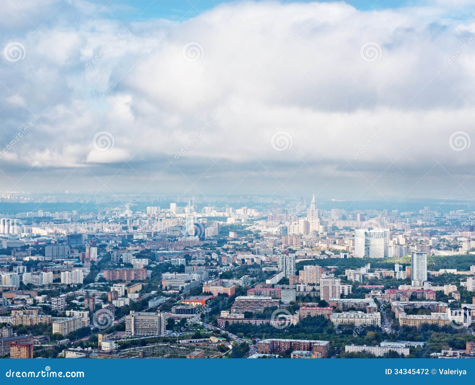Moscow stock photo. Image of estate, real, afternoon - 34345472