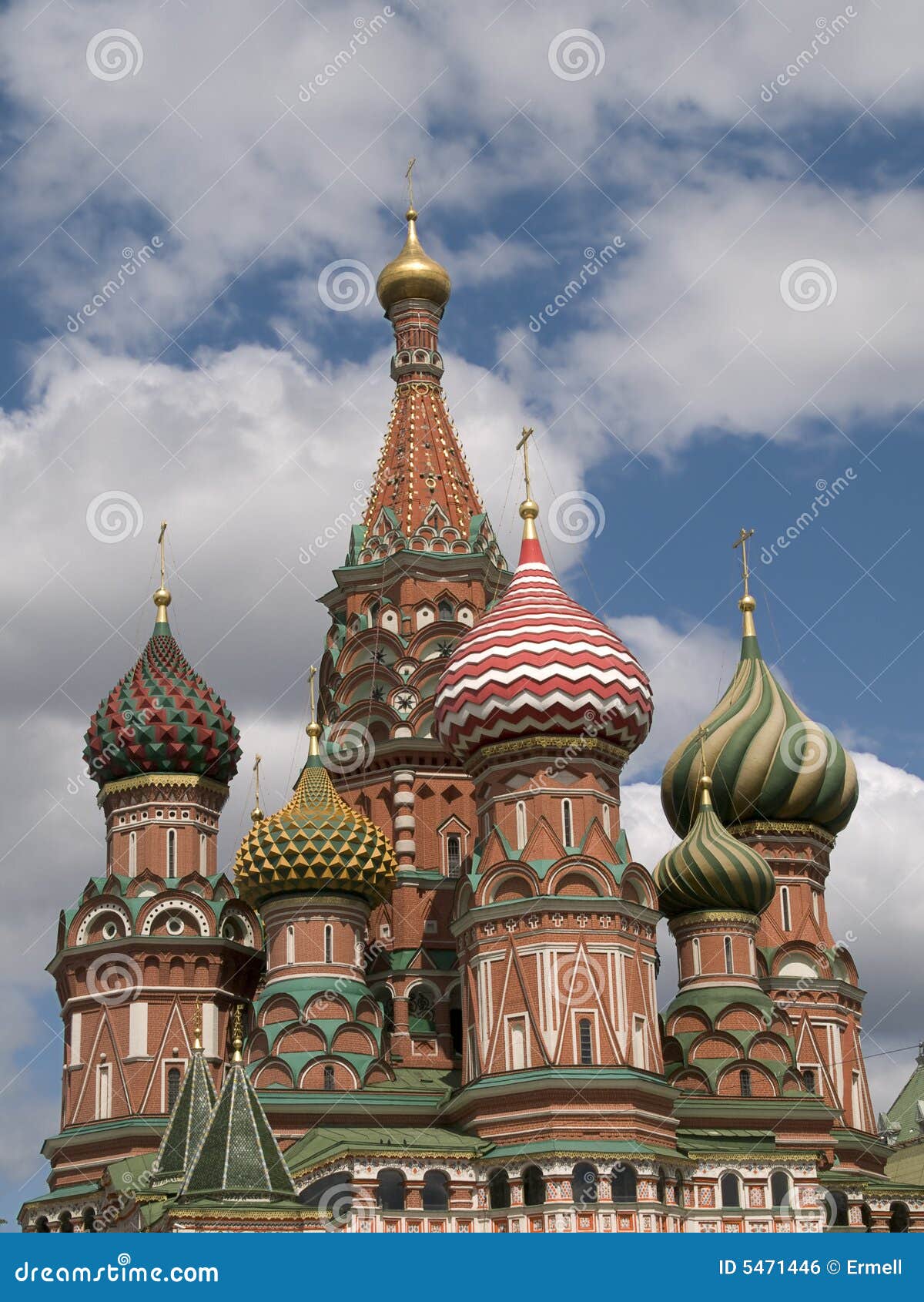 Moscow church stock photo. Image of sight, vacation, tourism - 5471446
