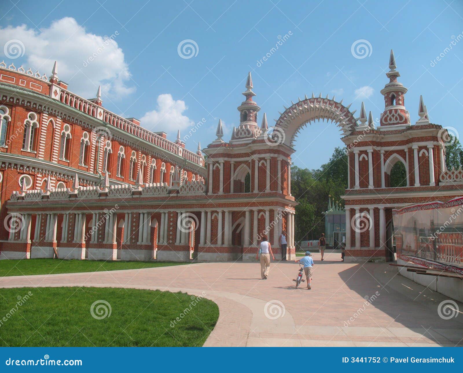Moscow. Gate in a Cathedral. Stock Photo - Image of arch, peaks: 3441752