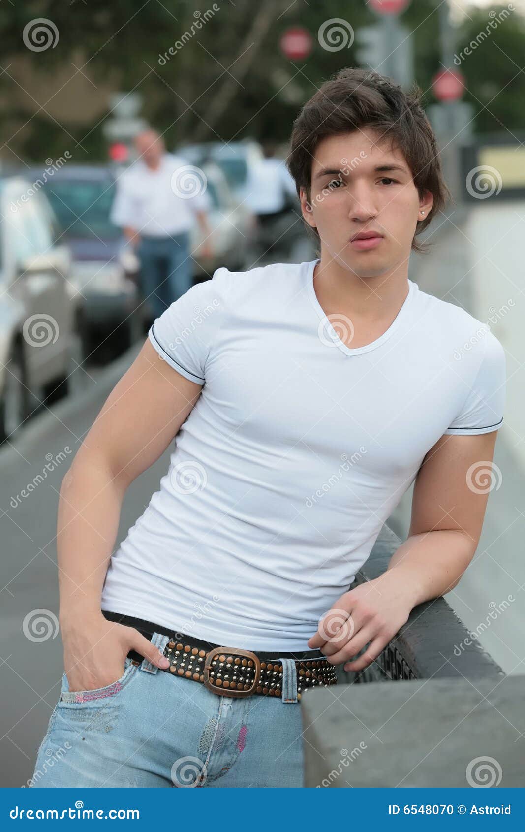 Moscow guy stock photo. Image of handsome, hand, athletic - 6548070