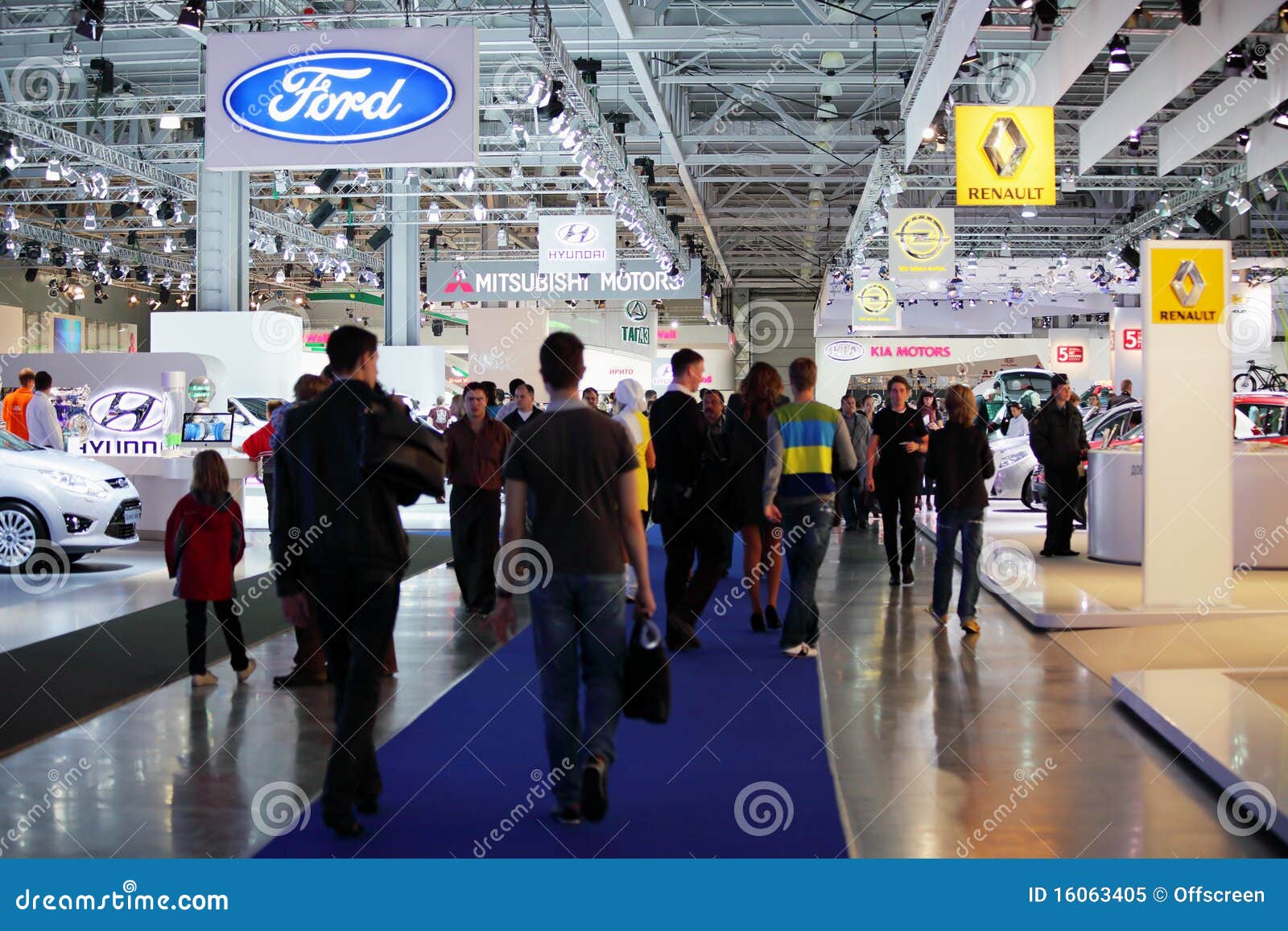 Moscow International Motor Show 2010 Editorial Image - Image of vehicle ...