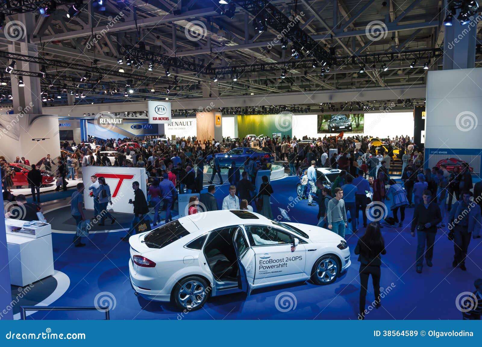 Moscow International Motor Show 2012 Editorial Stock Image - Image of ...