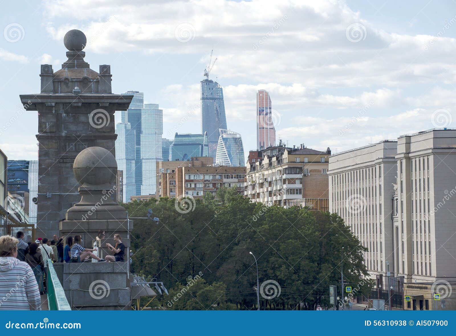 Moscow 12 june 2015 summer editorial stock photo. Image of moscow ...
