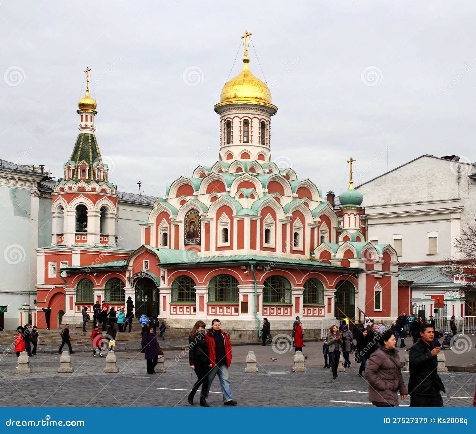 Moscow. Kazansky Cathedral on the Red Square Editorial Stock Image ...