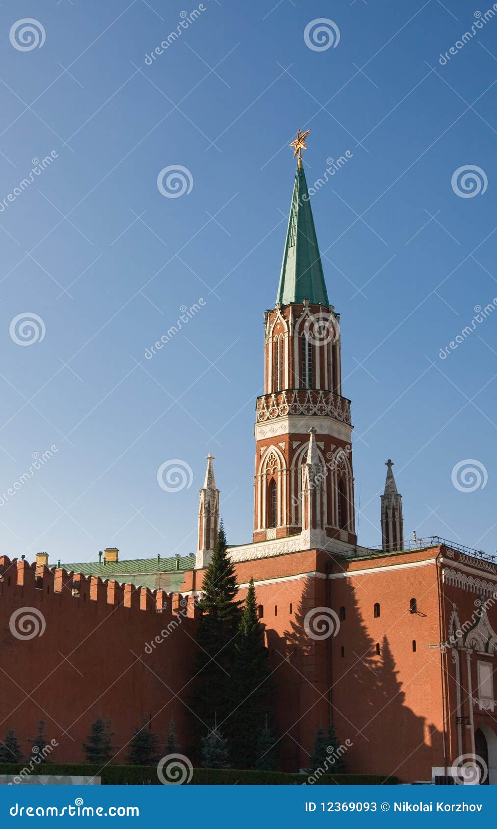 Moscow Kremlin stock image. Image of cathedral, shape - 12369093